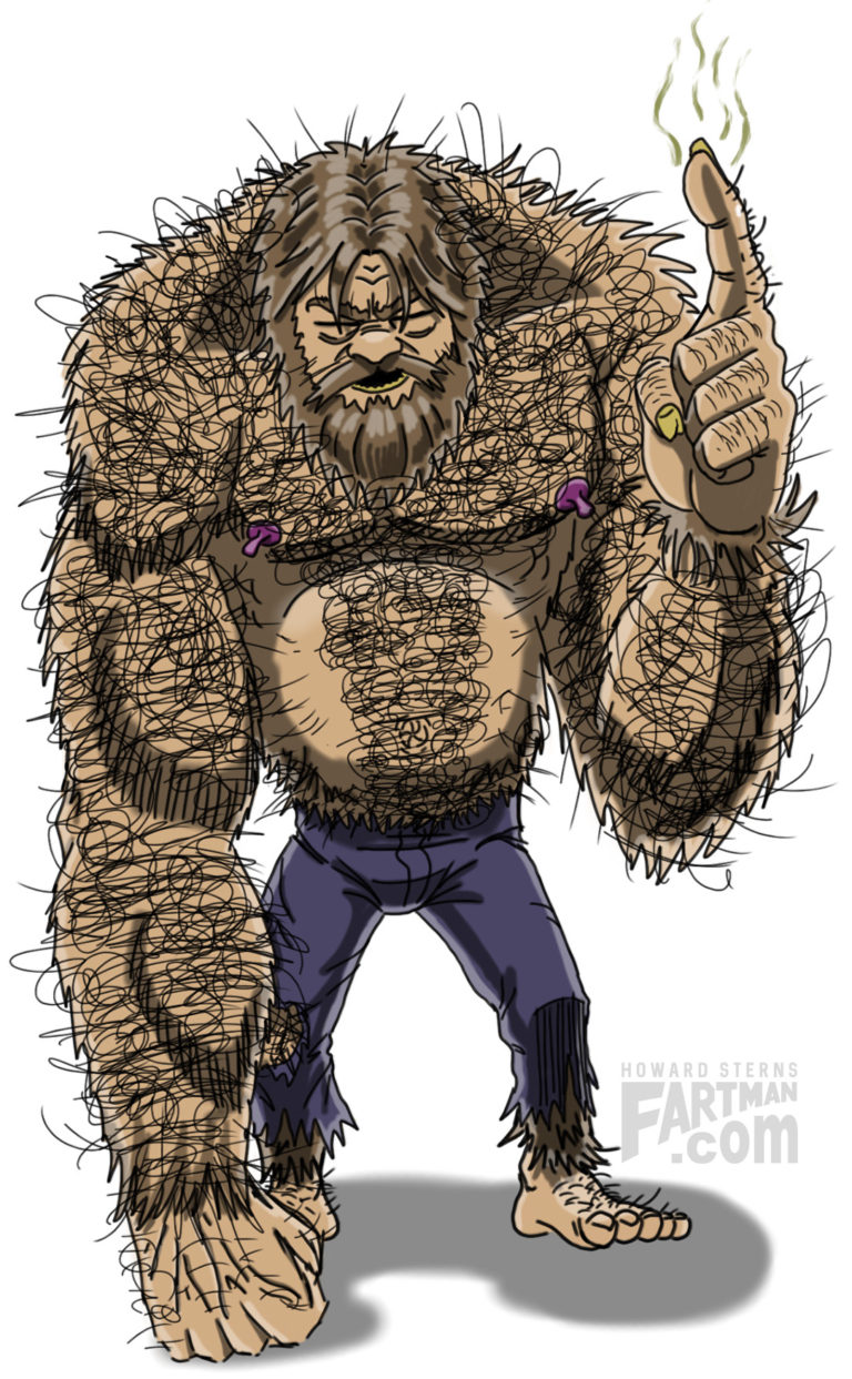 CHARACTERS – Howard Stern’s Fartman