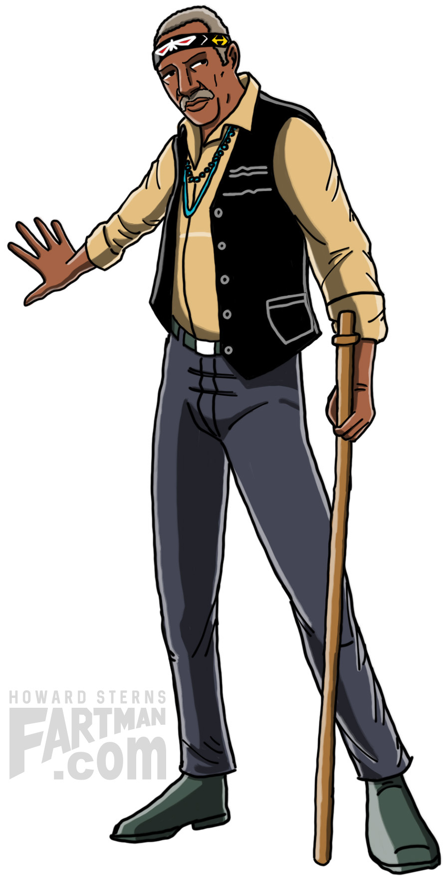 CHARACTERS – Howard Stern’s Fartman